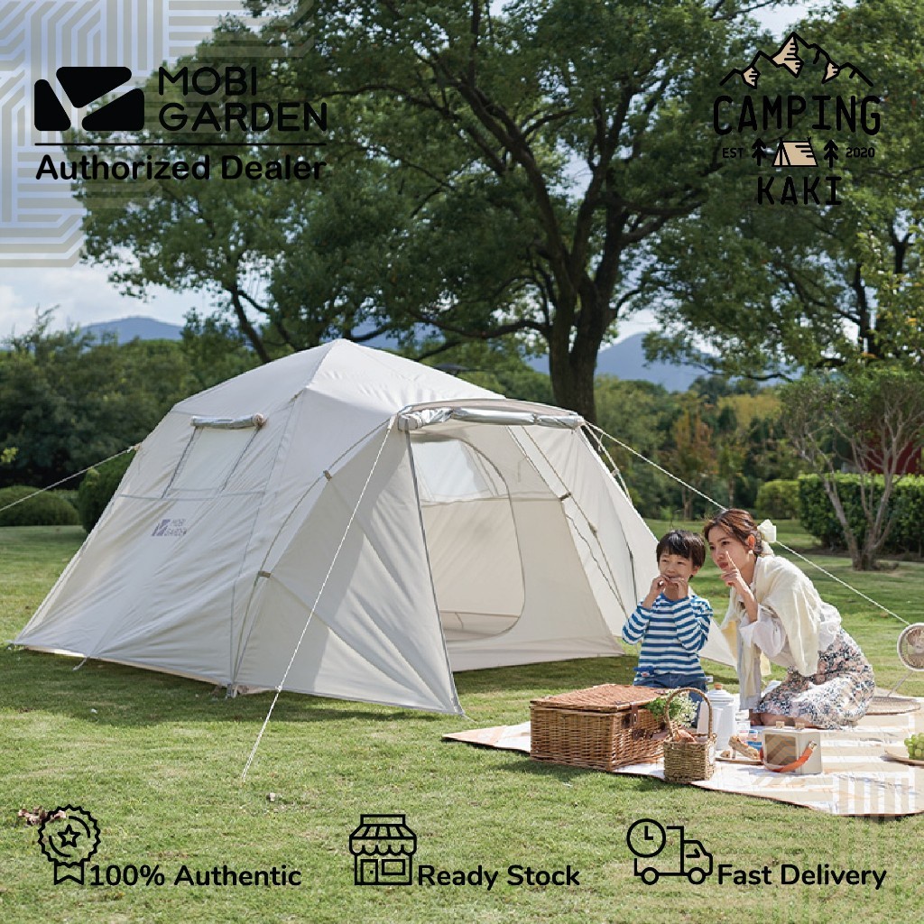 Mobi Garden 3-4 Person Tent Automatic Park Children Sunscreen Outdoor ...