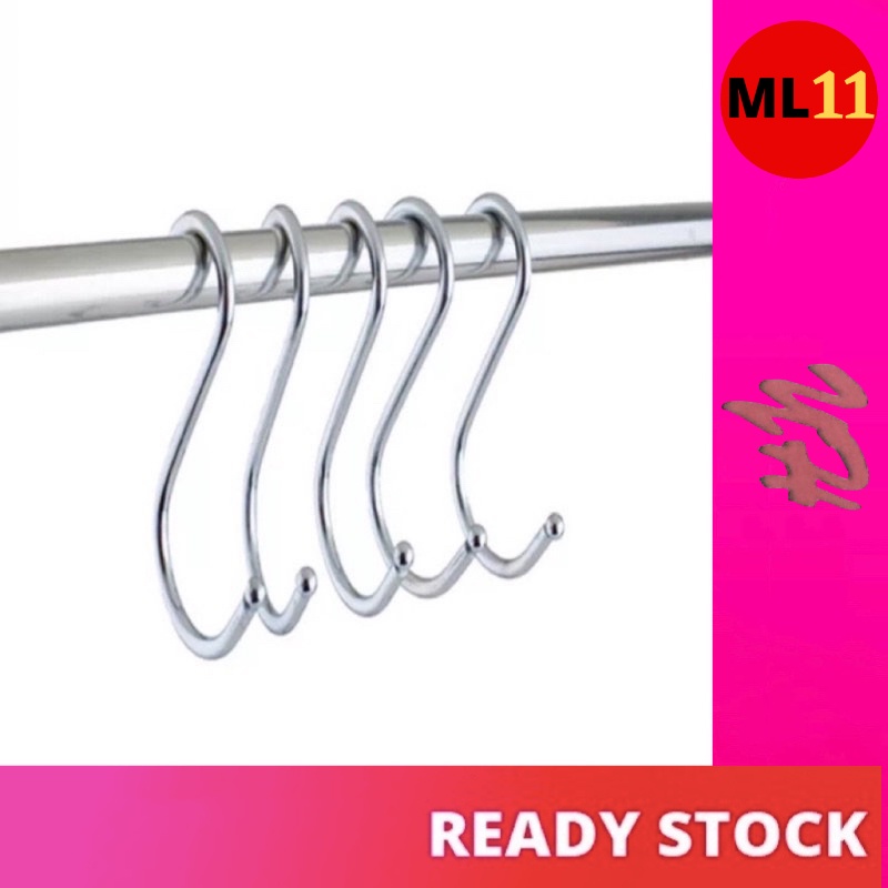 Powerful "S" Shape Stainless Steel Metal Hook / Cooking Utensils S hook ...