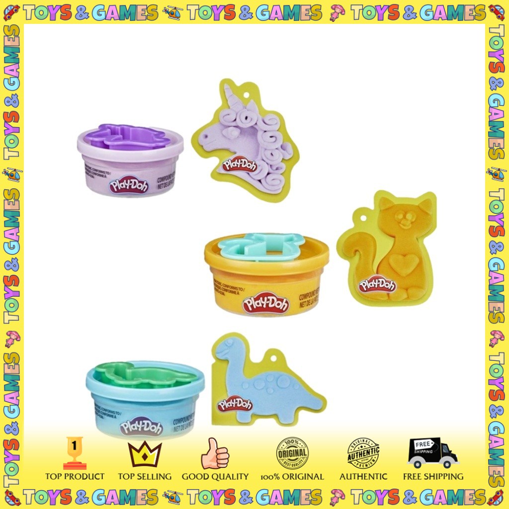 Play-Doh Pocket Size Creation Clay Education Original Hasbro for Kids ...