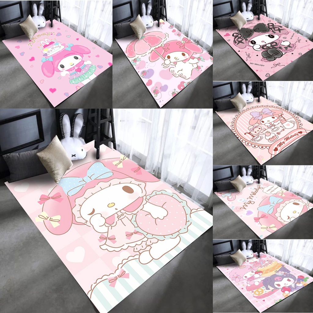 Sanrio My Melody Decorating Large Rug Floor Carpet Yoga Mat,Indoor ...
