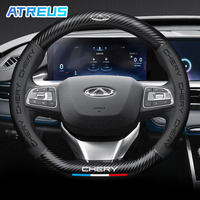 Chery Car Steering Wheel Cover 3D Printing Logo Anti-slip Steering ...
