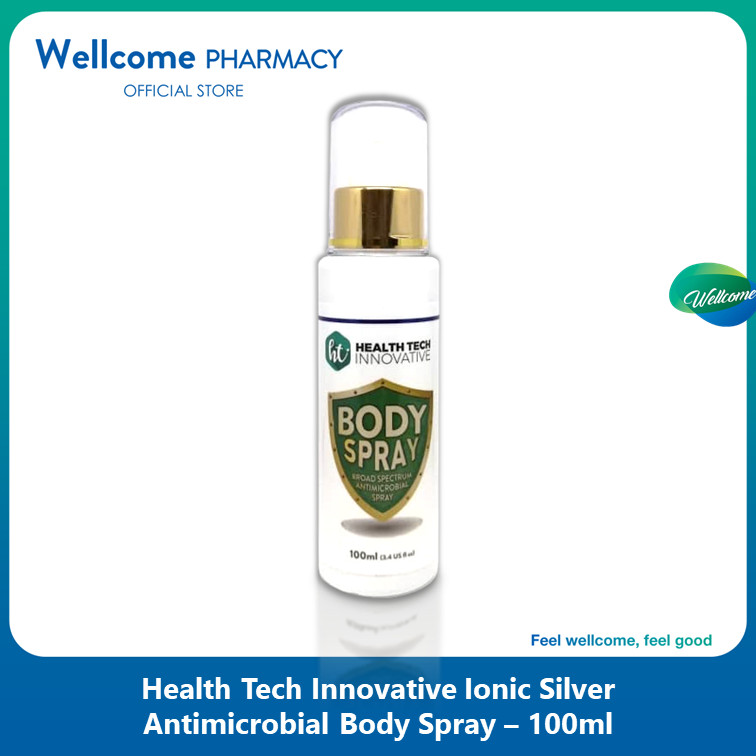 Health Tech Innovative Ionic Silver + Oxygen Body Spray - 100ml ...