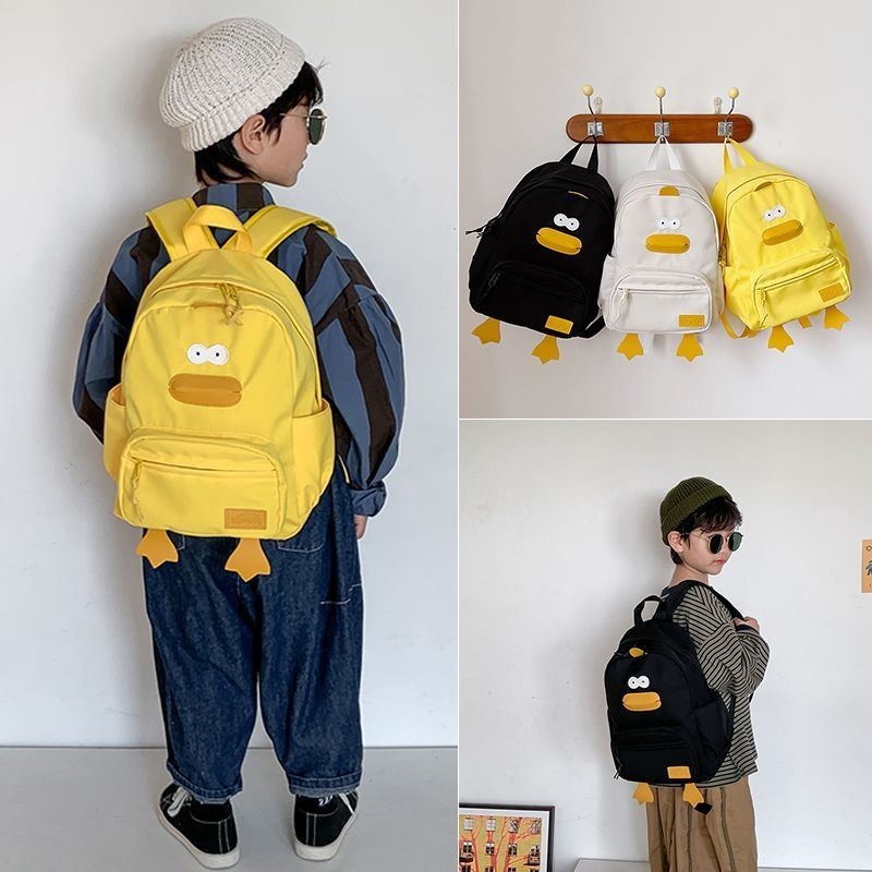 Beg galas pelajar kartun comel itik kuning kecil beg galas dua bahu ...