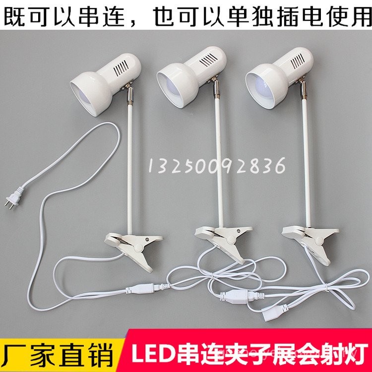 Lampu Sorot Pameran Siri LED 30/40/50CM Klip Rod Panjang Lampu Sorot Pameran Lampu Pameran Seni ...