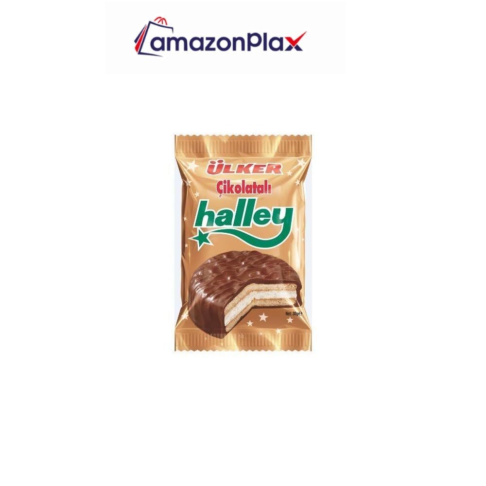 Ulker Halley Chocolate Coated Biscuits 30g | Shopee Malaysia
