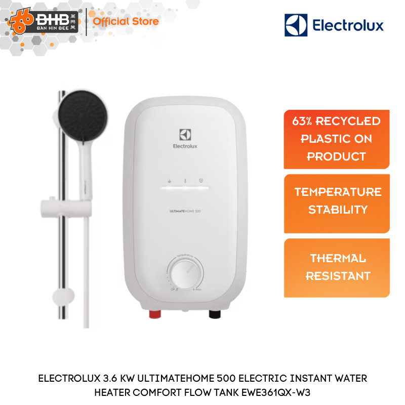 Electrolux EWE361QX-W3 3.6 kW UltimateHome 500 Electric Instant Water ...