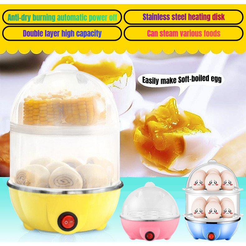 MultiFunction Steamed Egg Machine Automatic Safe Power-off Electric Egg ...