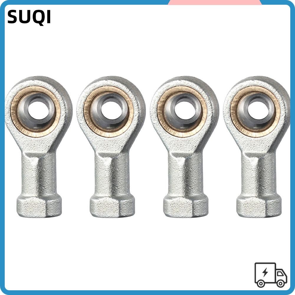 LUCKY-SUQI 4pcs Rod End Bearing, Self Lubricating SI6T/K Pre-Lubricated Ball Bearing, Wide ...