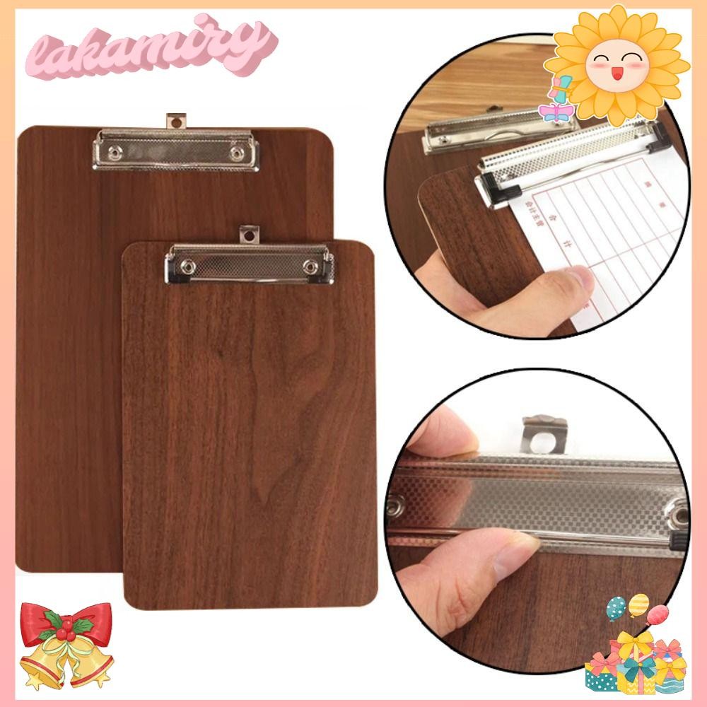 LAKAMIRY File Folder, A4/A5 Thickened Clipboard, High Quality Wooden ...
