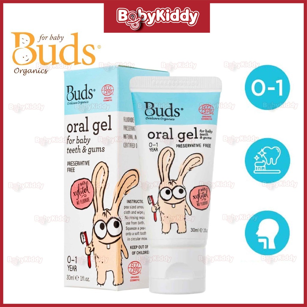 Budsorganic Oral Gel for Baby Teeth & Gums 30ml | Shopee Malaysia