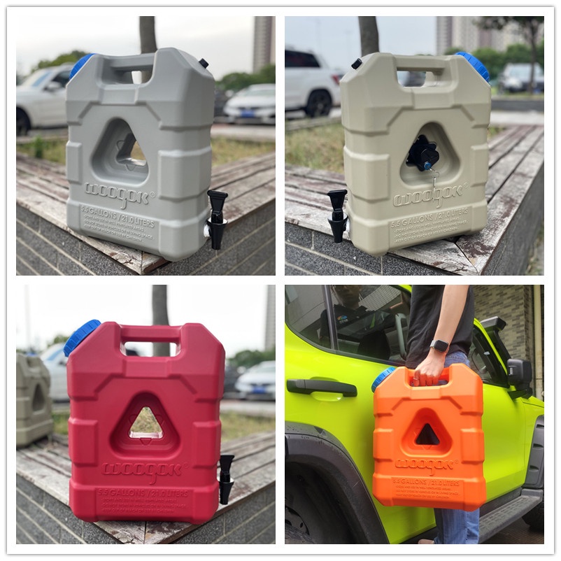 20L Truck Trailer RV Water Holding Tank Bucket With Faucet Food Grade ...