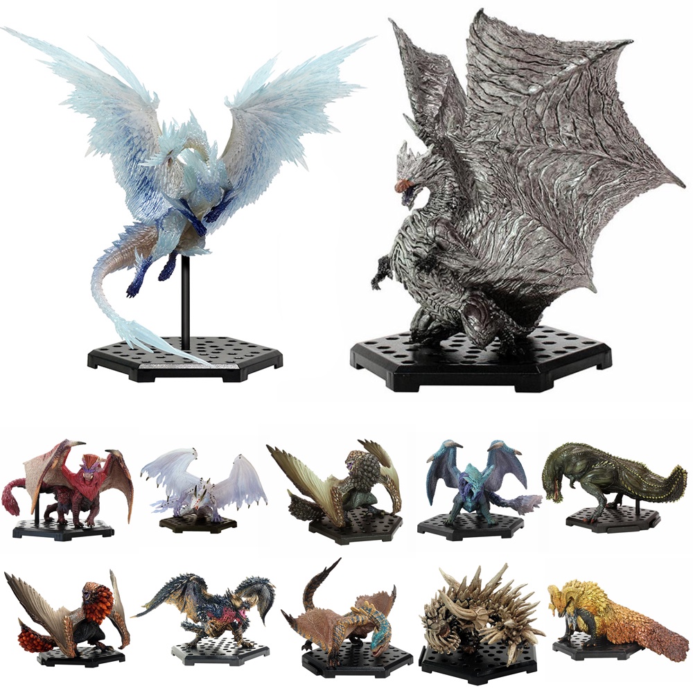 Monster Hunter World Iceborne Figure PVC Models Hot Dragon Action ...