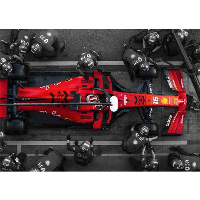 Formula 1 Circuit Team Racing Poster Aesthetic Wall Pop Art F1 Car ...