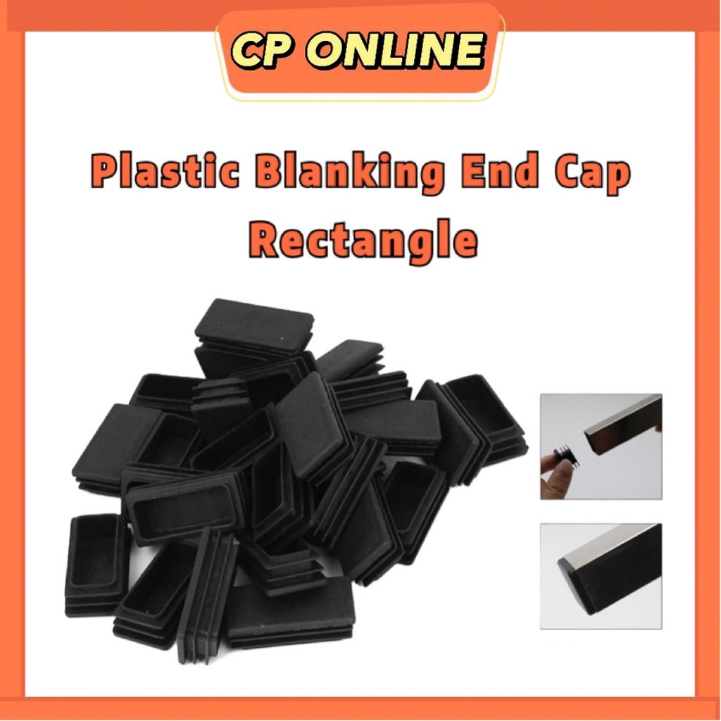 CP ONLINE Hollow Plastic Blanking End Cap Rectangle Inner Insert ...