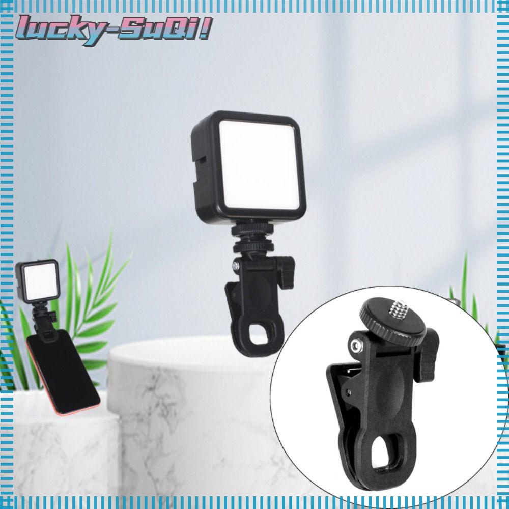 LUCKY-SUQI 2 Pcs Mini Fill Light Clip, Portable 1/4 Screw Mount Camera ...