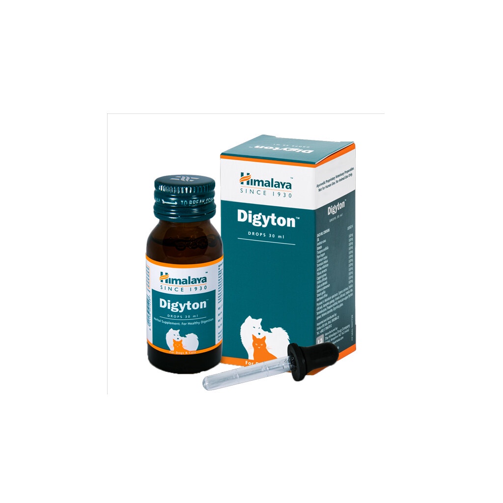 HIMALAYA Digyton VET Drops 30ml (Cats and Dogs) (Digestive stimulant ...