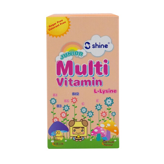 Shine Junior Multivitamin 100's (Exp: 01/2025) | Shopee Malaysia