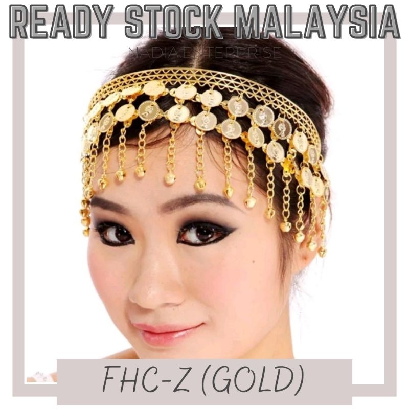 Arabian Luxury Romantic Wedding Shiny Crystal Fringed Forehead Chain ...