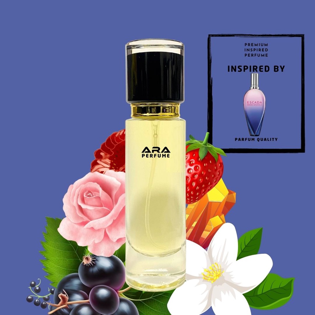 Ara Perfume inspired MOON SPARKLE Women Perfume Pati Perfume Gred Parfum EDP Long Lasting Best ...