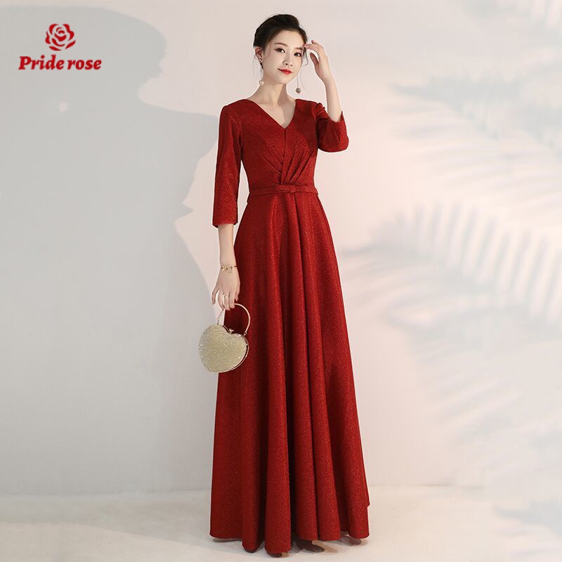 Choir Performance Costume Dress Women's New Simple and Generous Host's ...