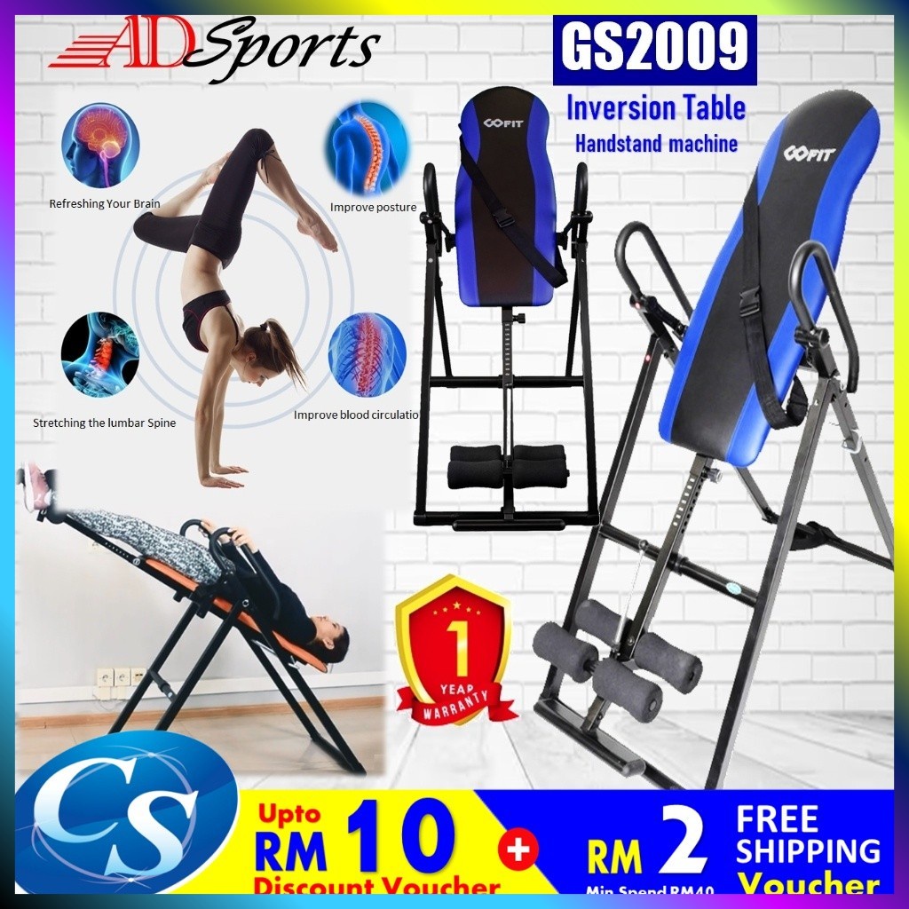 Foldable Adjustable Handstand Machine Chiropractic Gravity Inversion ...