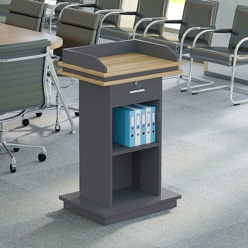 School Teacher Podium Speaker's Platform Reception Desk Reception Desk ...