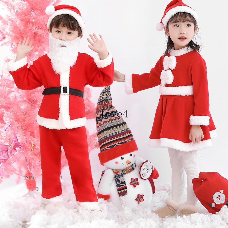 Cute Christmas Costume Boys Christmas Outfit for Baby Girl Santa Claus ...