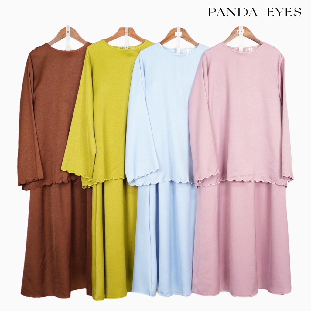 Panda Eyes Baju Kurung CLO-CNJH8139BLSKT | Shopee Malaysia
