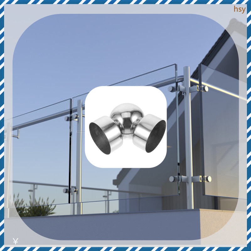 huyisheng Stainless Steel Round Joint Solid Rod Universal Wall Bracket ...