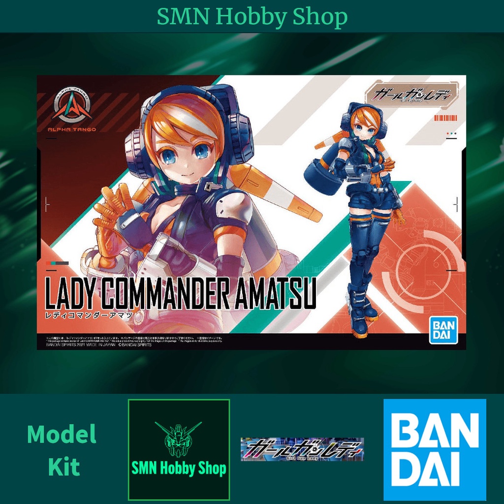 Mecha Waifu Girls Lady Commander Amatsu Alpha Tango Toys Plastic Model ...
