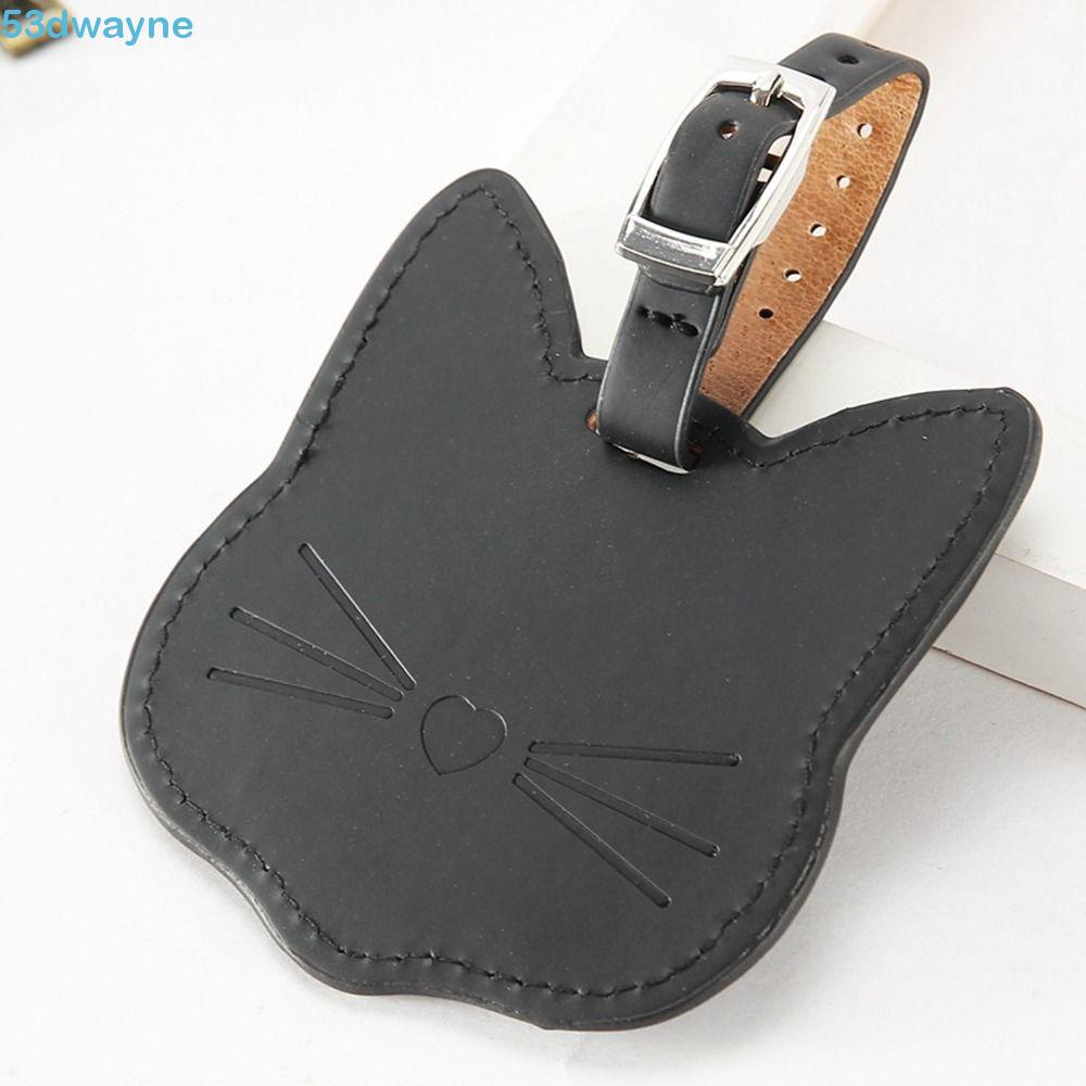 DWAYNE Luggage Tag Baggage Name Tags Soft Handbag Label Airplane Check ...