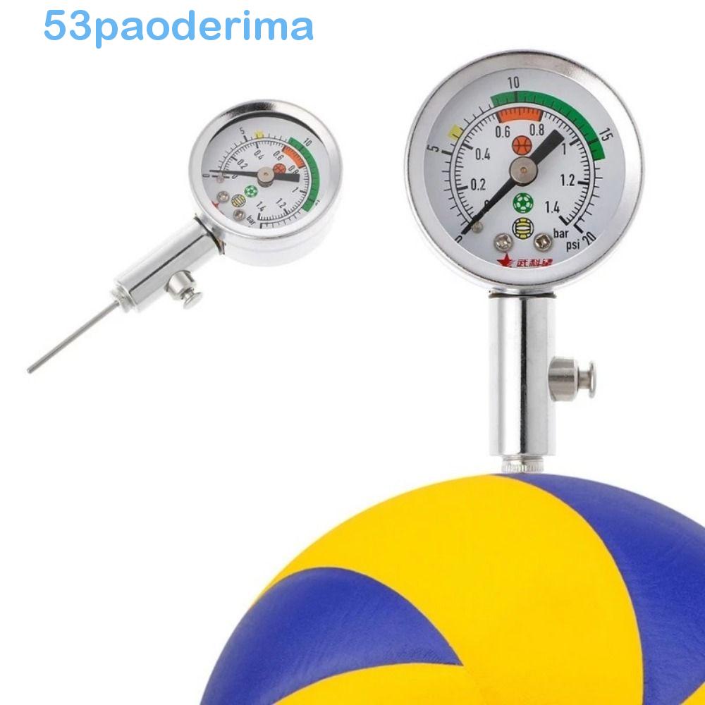 PAODERIMA Ball Pressure Gauge, Heavy Duty Accurate Basketball ...