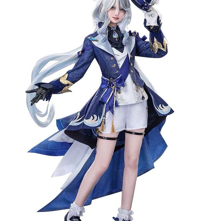 Genshin Impact Cosplay Suit Furina De Fontaine God of Justice Hydro ...