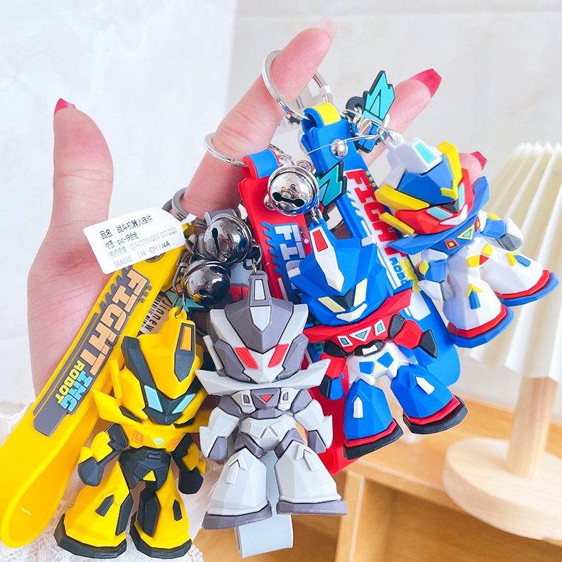 Transformers Optimus Prime Bumblebee GUNDAM Megatron Keychain Three ...