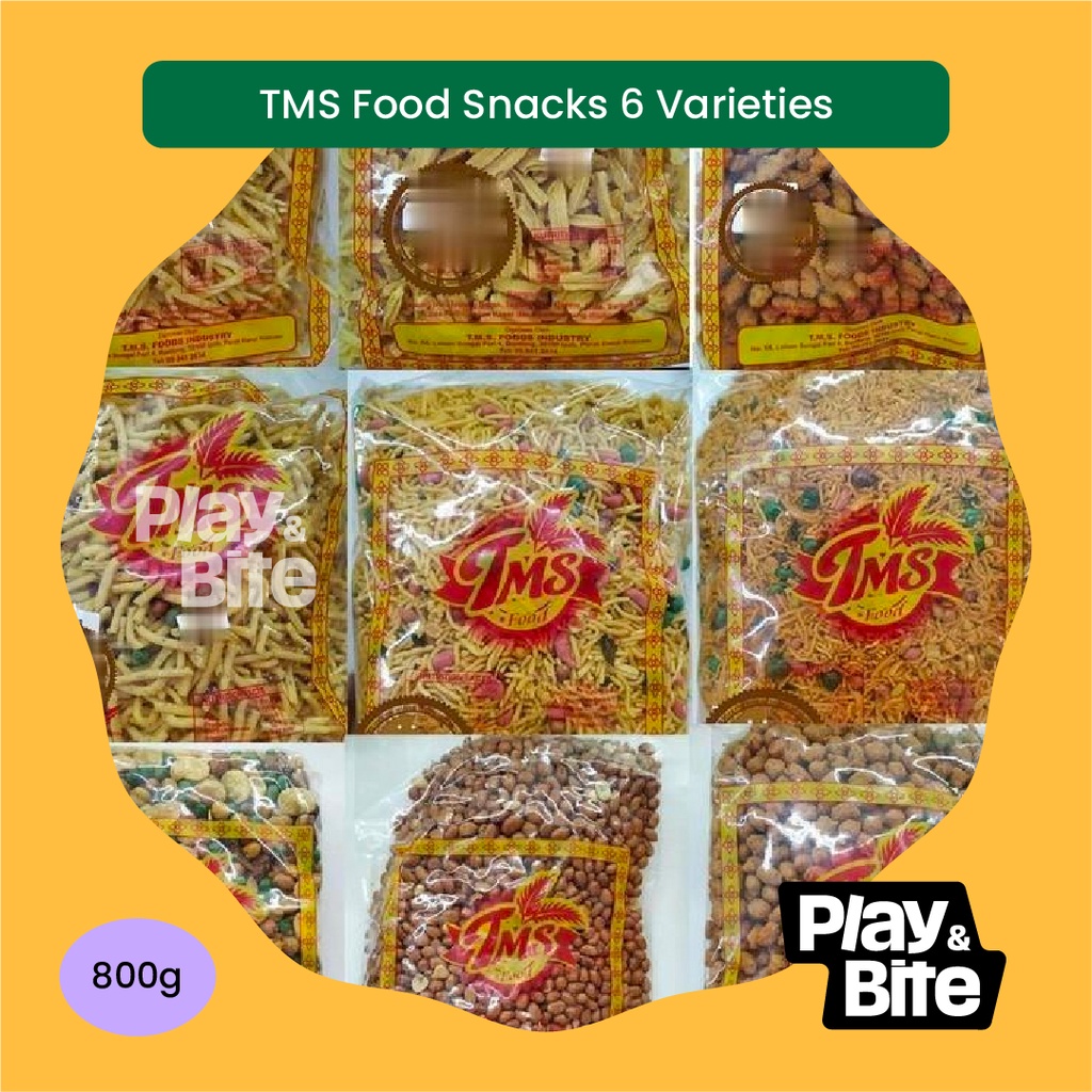 𝐎𝐟𝐟𝐞𝐫 TMS Food Snacks 6 Varieties Muruku 800g | Shopee Malaysia