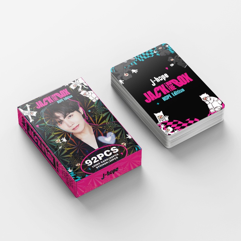 92-96pcs/box JHOPE SOLO Lomo Cards BT-S Album FESTA 10th Anniversary ...