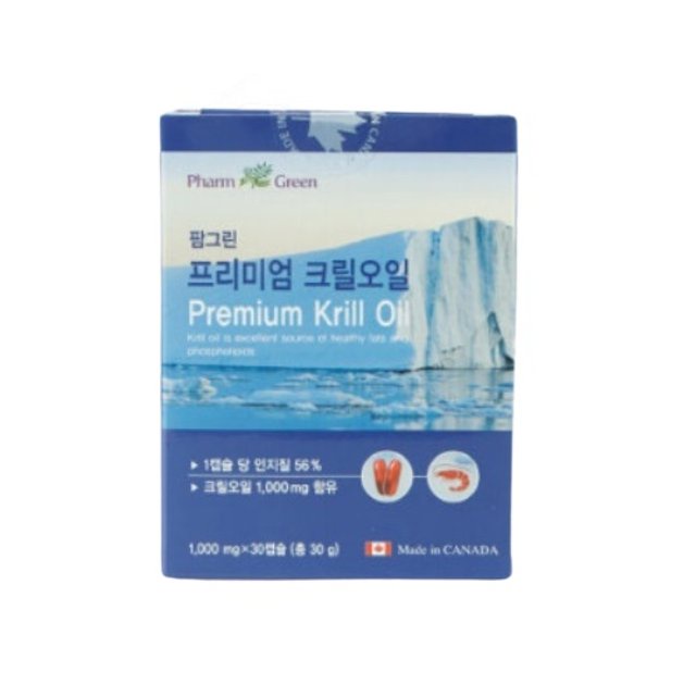 Palm Green Premium Krill Oil 1000mg x 30 capsules x 2pack | Shopee Malaysia
