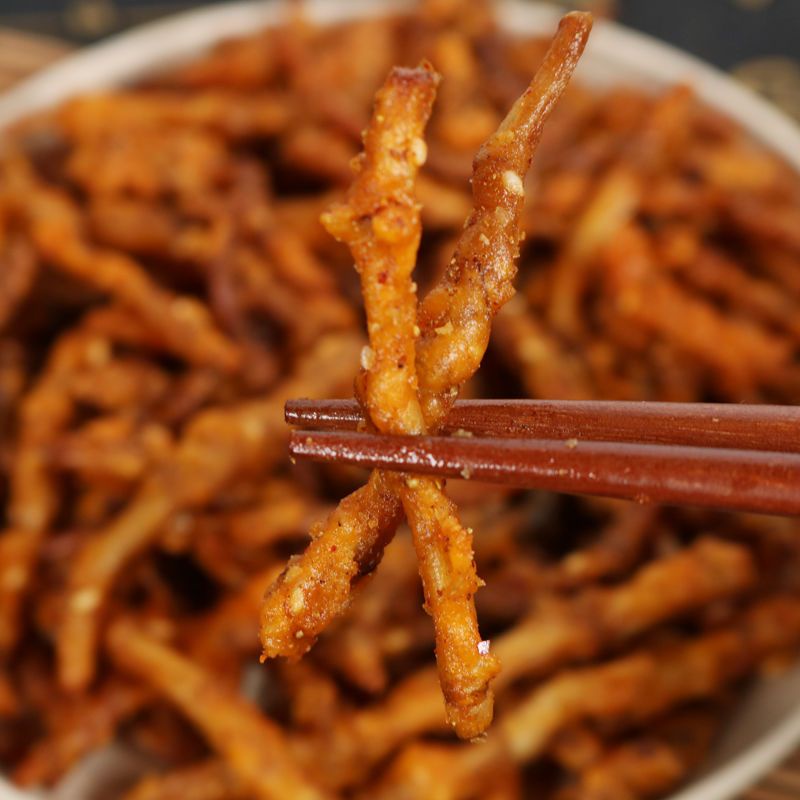 【Ready Stock】热卖！黔食锦麻辣折耳根86g 贵州特色 小零食麻辣油炸折耳根鱼腥草特产Guizhou Food Brocade ...