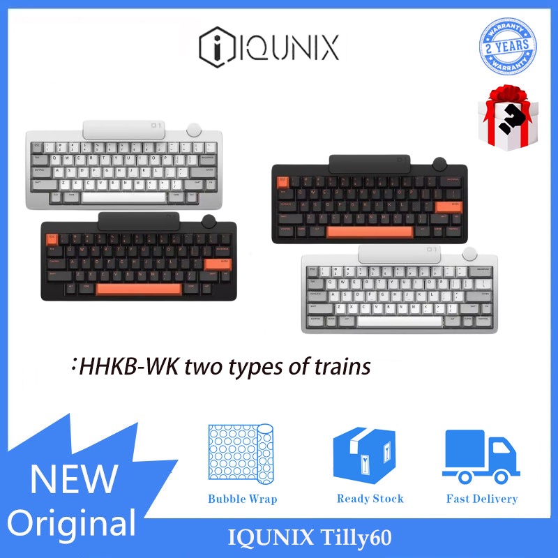IQUNIX Tilly60 Super Customized Aluminum Tuo Tuo Wire Wireless HHKB ...