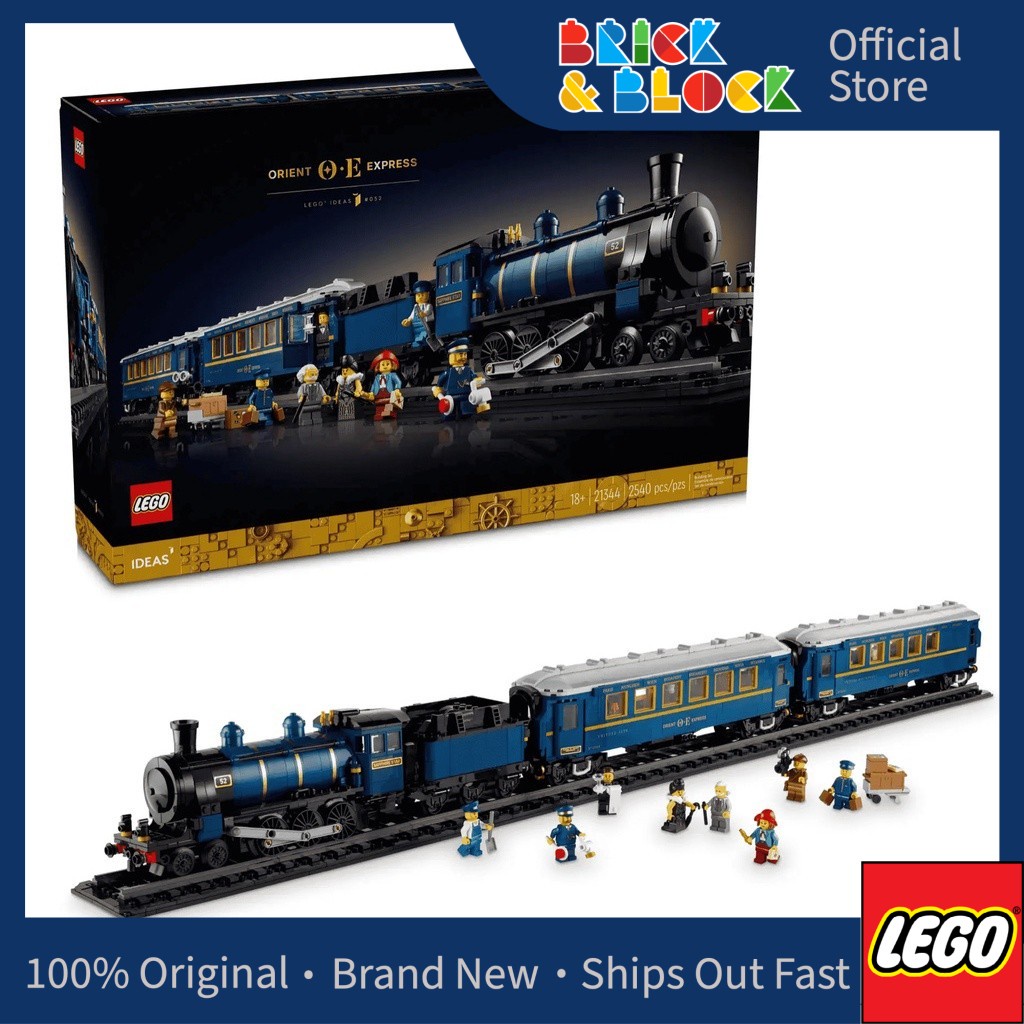 LEGO 21344 The Orient Express Train | LEGO Ideas | Shopee Malaysia