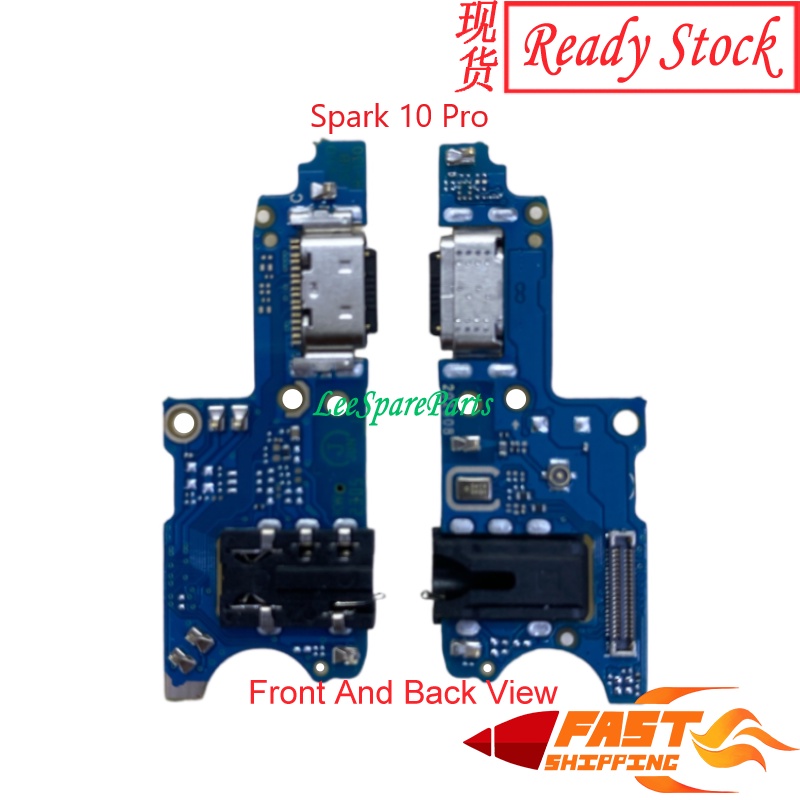Tecno Spark 10 Pro / Spark 10c Charging Board USB Port Pin Mic Handfree ...