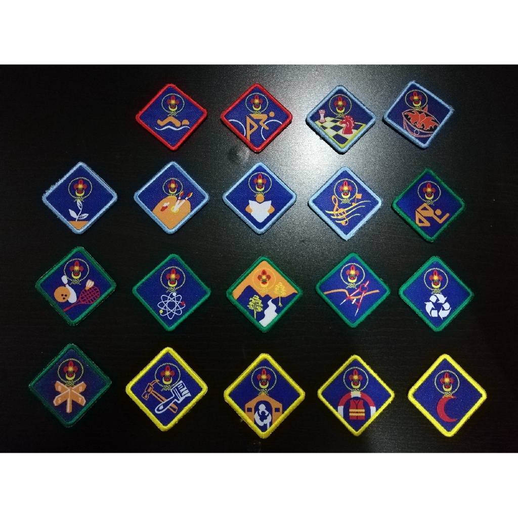 MALAYSIA CUB SCOUT PROFICIENCY BADGES 19PCS | Shopee Malaysia