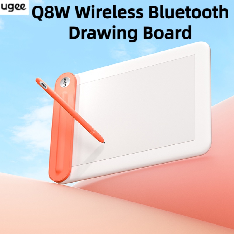 Ugee Q8W Wireless Bluetooth Drawing Board Smart Handwriting Tablet ...