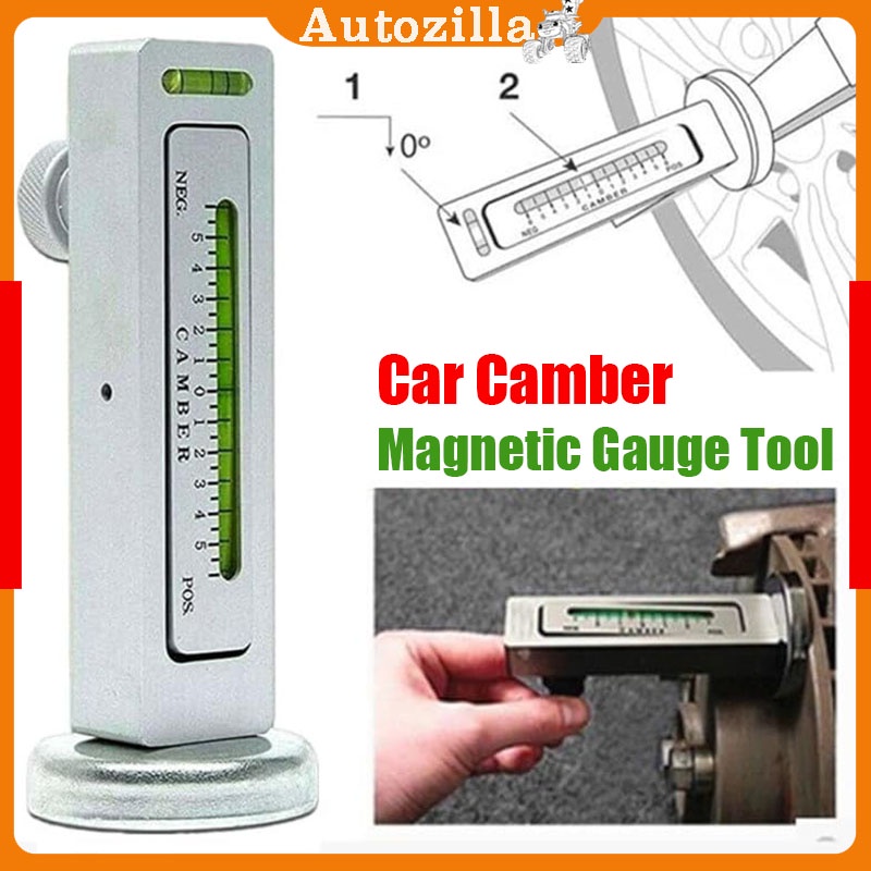 【Ready Stock】Car Camber Magnetic Gauge Tool Water Level for Camber ...