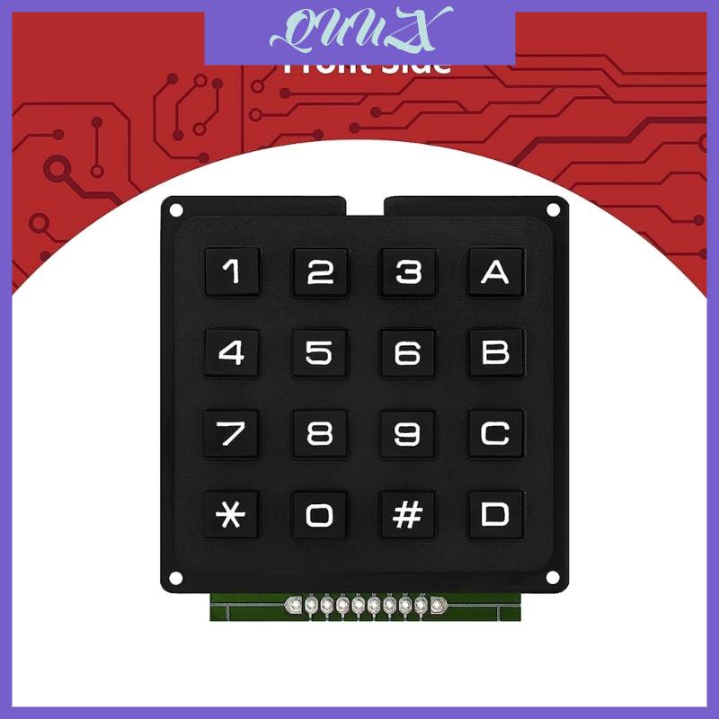 QUU Matrixes Array 16 Key Membrane Button Keypad Keyboard Modules DIY ...