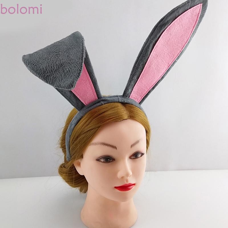 bolo Women Kids Easter Long Bunny Ears Headband Lovely Rabbit Animal ...