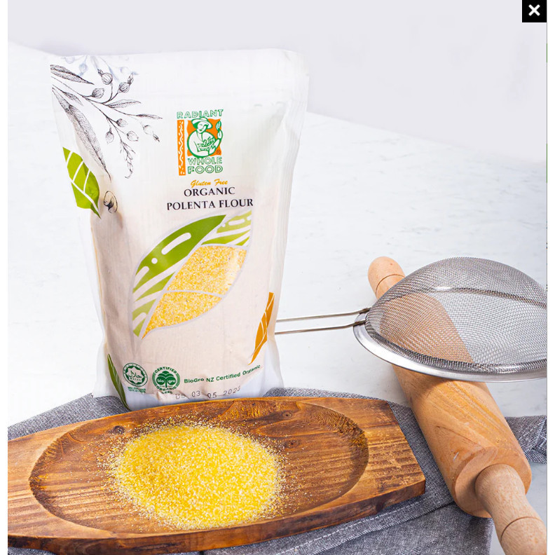 Radiant Organic Polenta Flour (Gluten Free) 500G | Shopee Malaysia