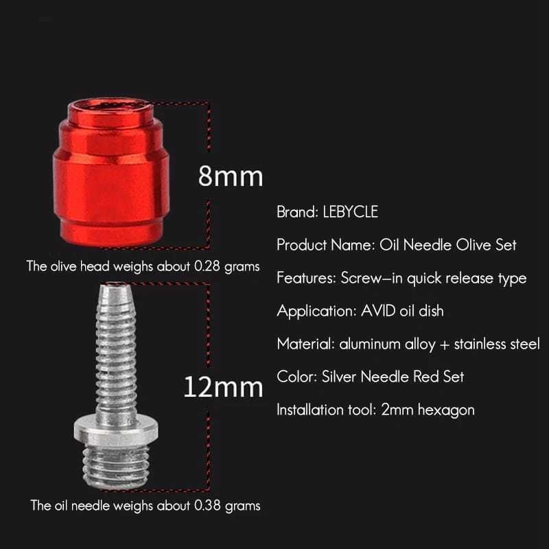 Olive Connector Premium Insert Needle for SRAM Avid Brake Hose ...