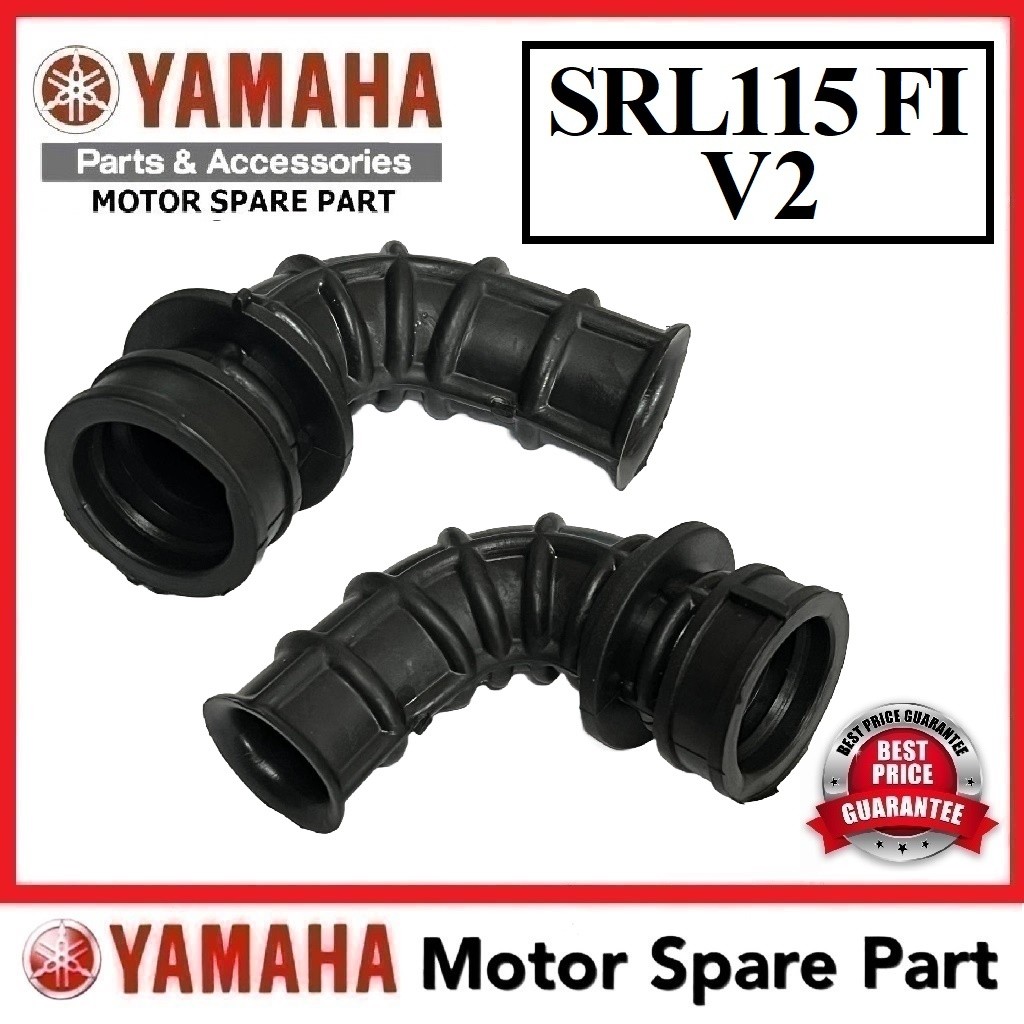 YAMAHA SRL115 FI V2 AIR HOSE 0 PENYAMBUNG KOTAK ANGIN JOINT JOIN PIPE ...