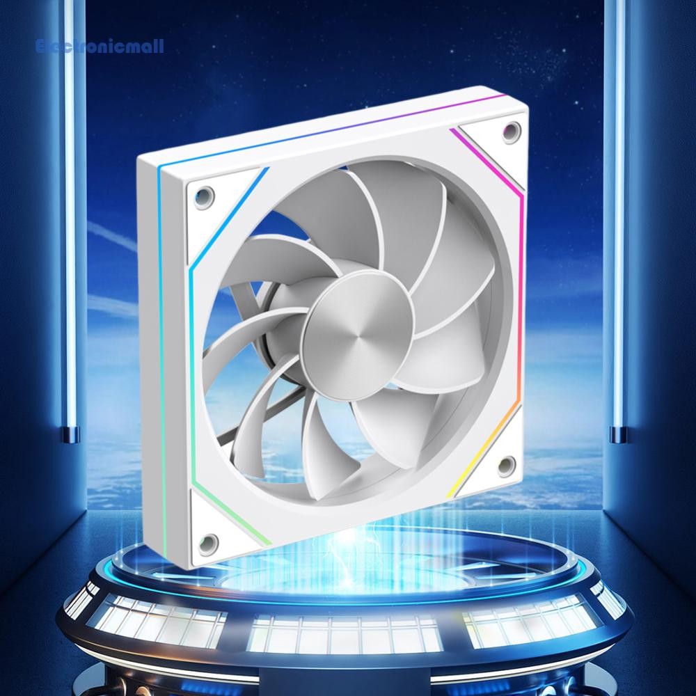 - 12cm RGB Case Fans with Lighting Effect RGB PC Fan 5V-3PIN for PC ...